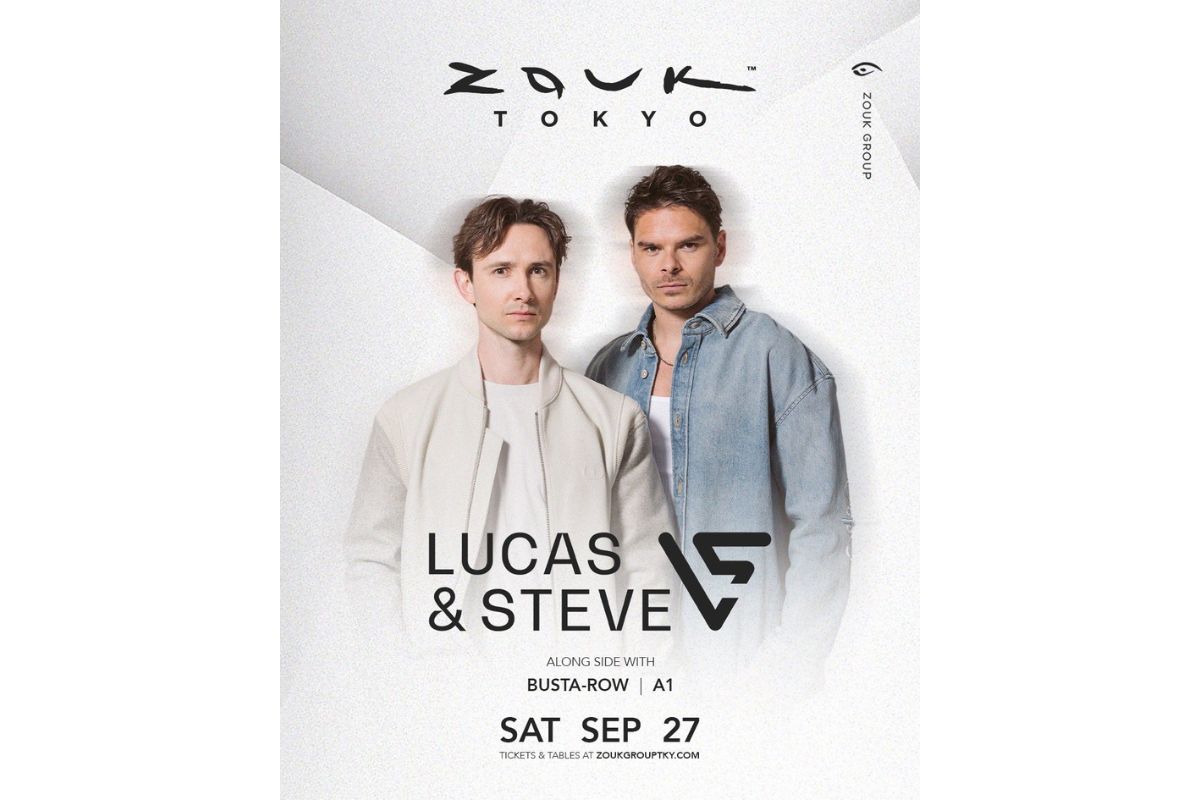 Ray Volpe、TUJAMO、Lucas＆Steveら来日…9/26（金）〜28（日）のおすすめパーティ – FLOOR